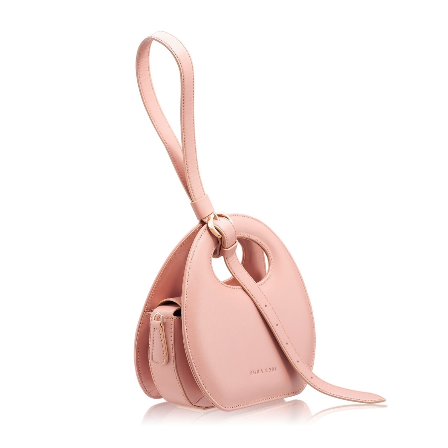 Geanta de mana INNA Vitello Pink -ANNA CORI